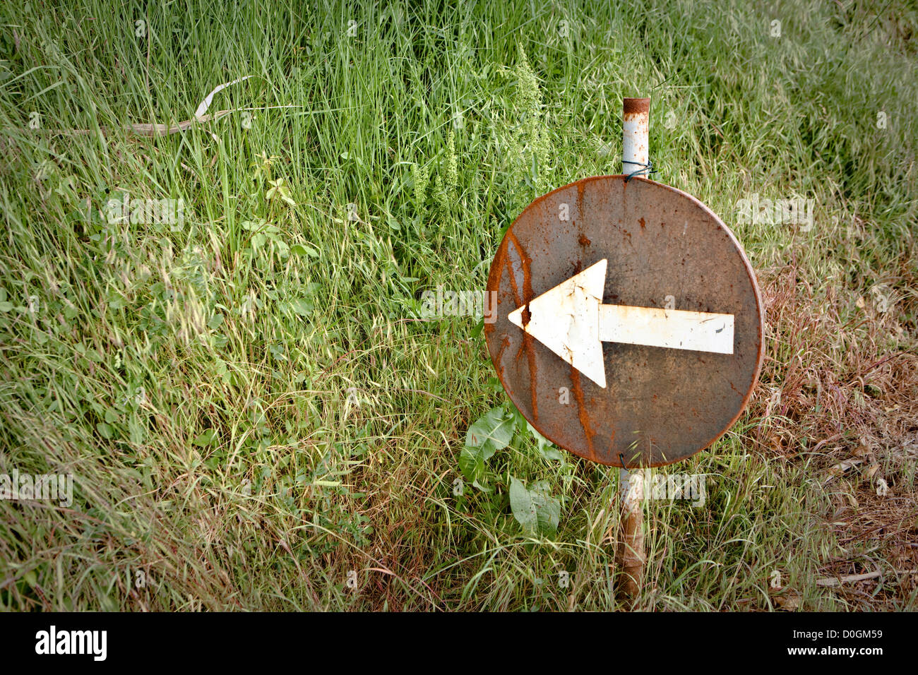rusty street sign Stock Photo - Alamy