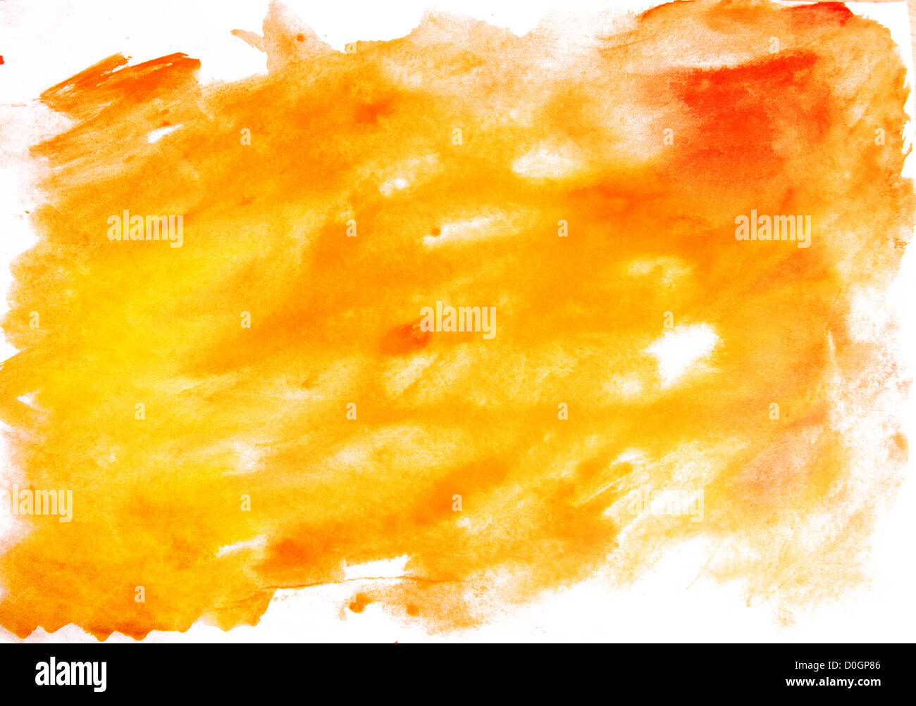 Red and Yellow Water Color Paint Texture Stock Photo - Alamy