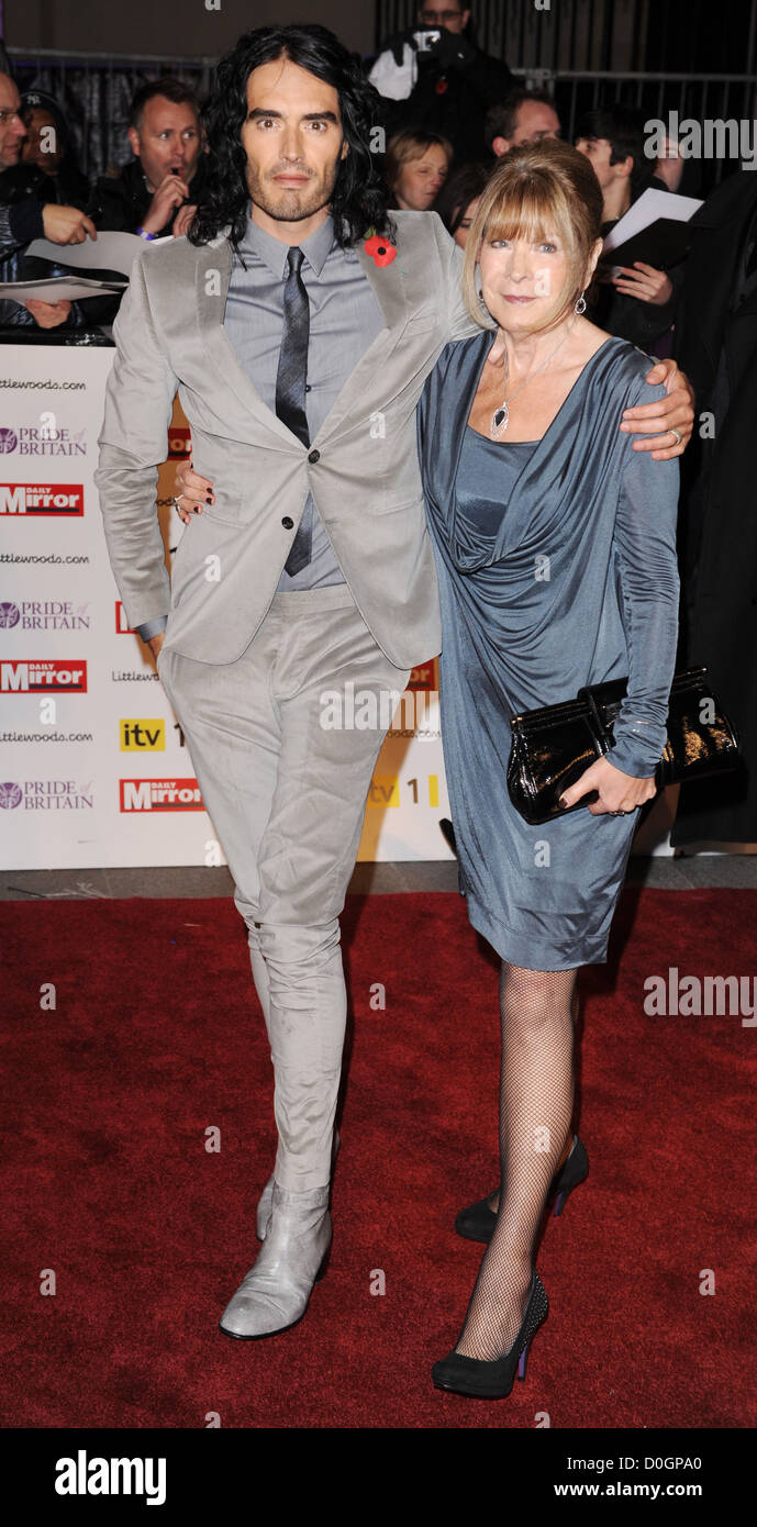 Russell brand mother barbara brand hi-res stock photography and images ...