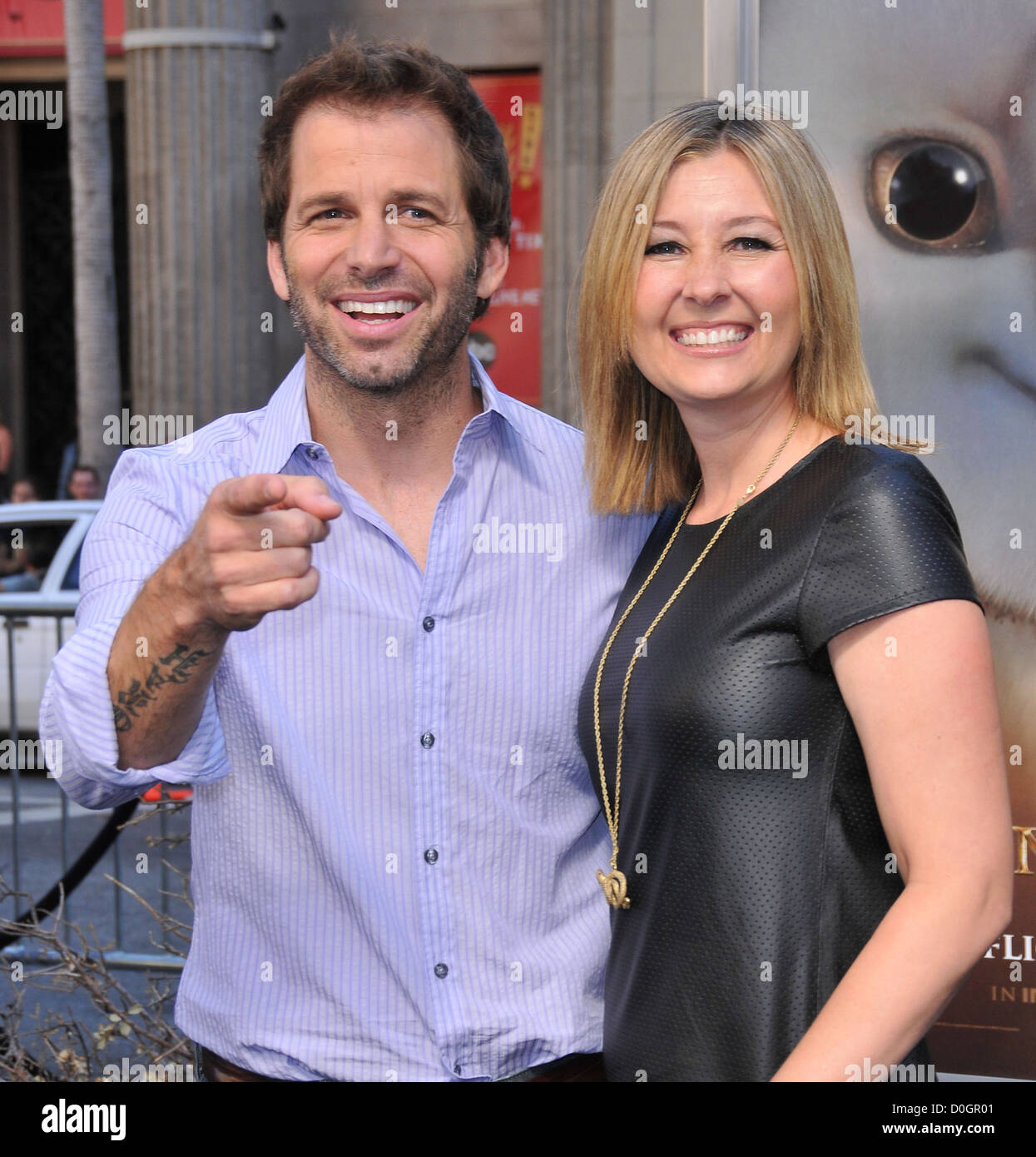 Zack Snyder and Deborah Snyder Los Angeles Premiere of "Legend of the ...