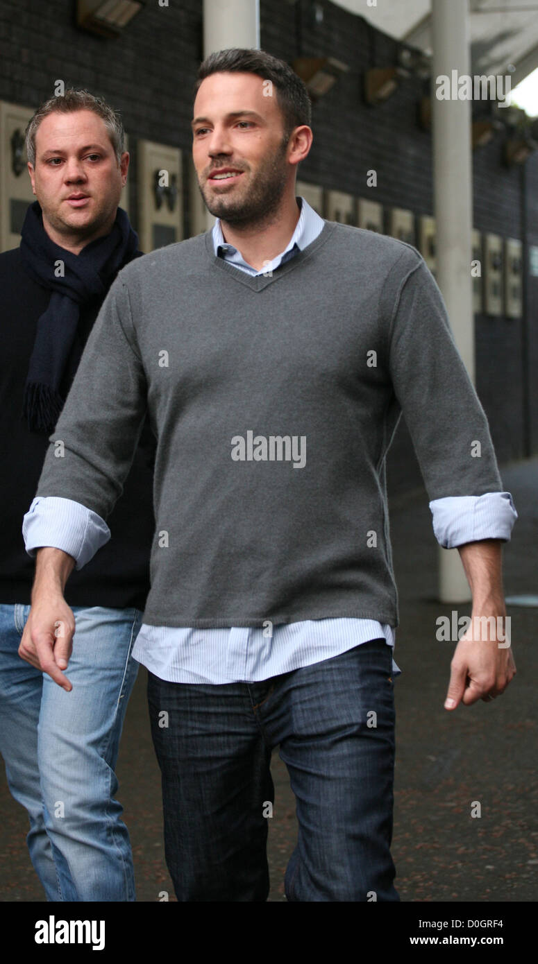 Ben affleck outside the itv studios london hi-res stock photography and ...
