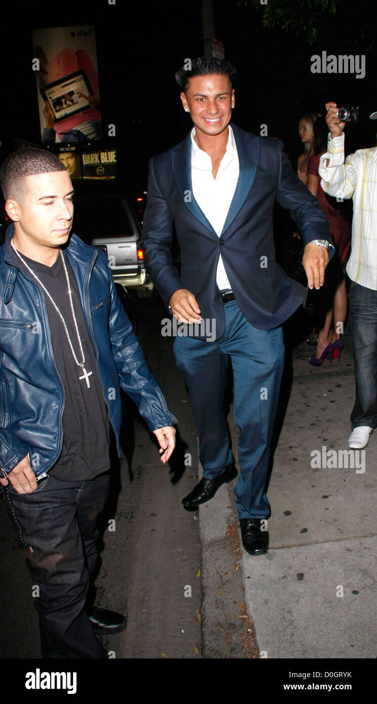 Pauly D aka Paul Del Vecchio Celebrities outside Bar Marmont after ...