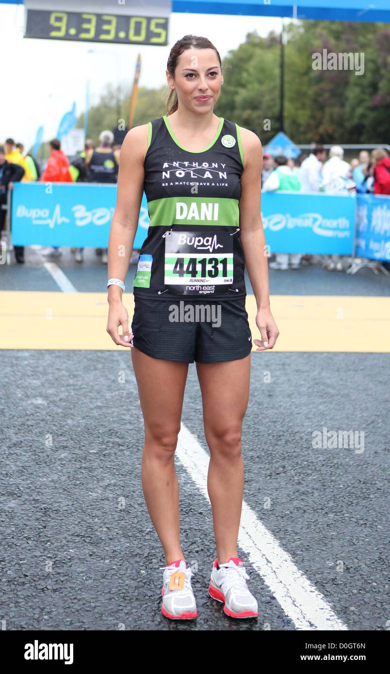 Dani Lawrence The BUPA 30th Great North Run Newcastle, England - 19.09. ...