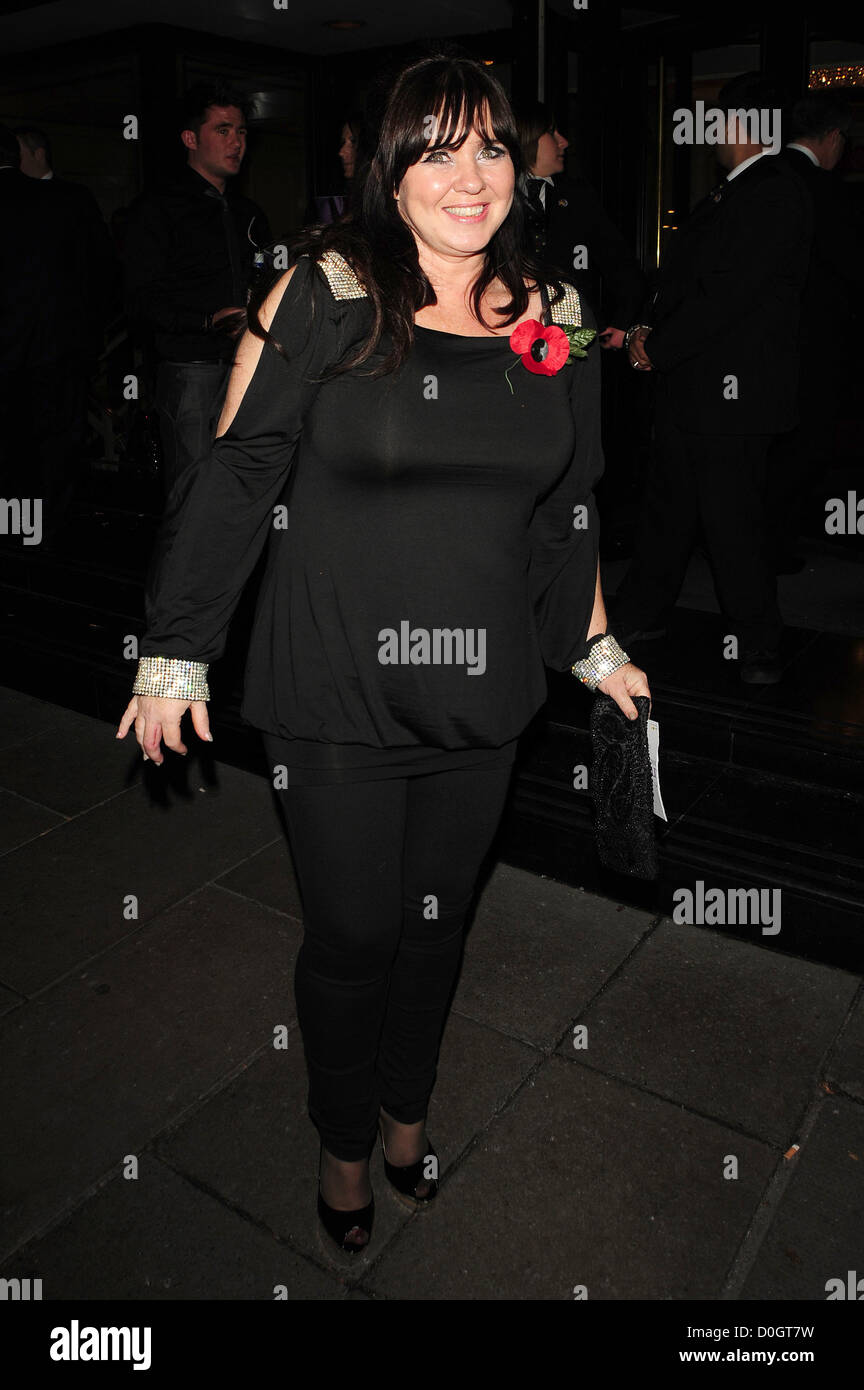 Coleen lan Pride of Britain Awards held at the Grosver HouseDepartures ...