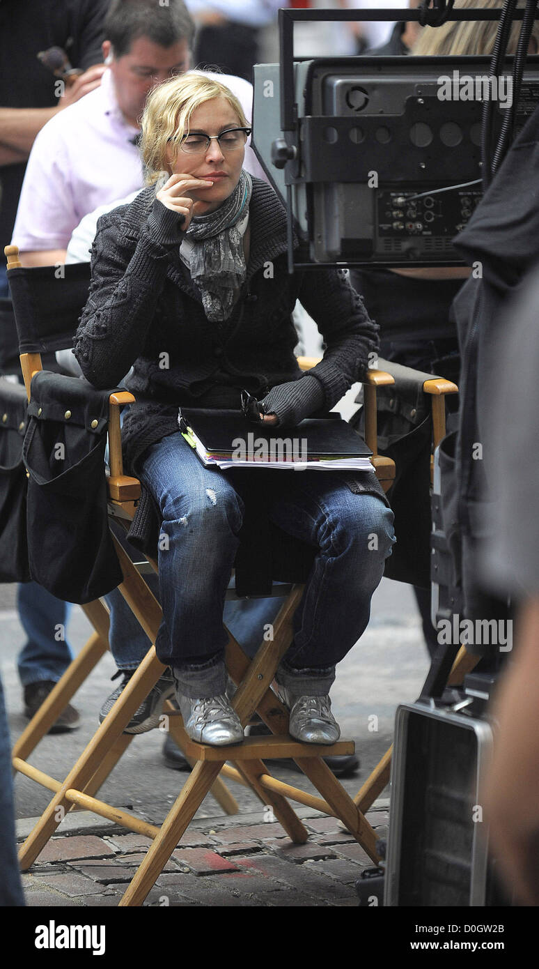 Madonna directs her film for her new movie W.E. The film, written and ...