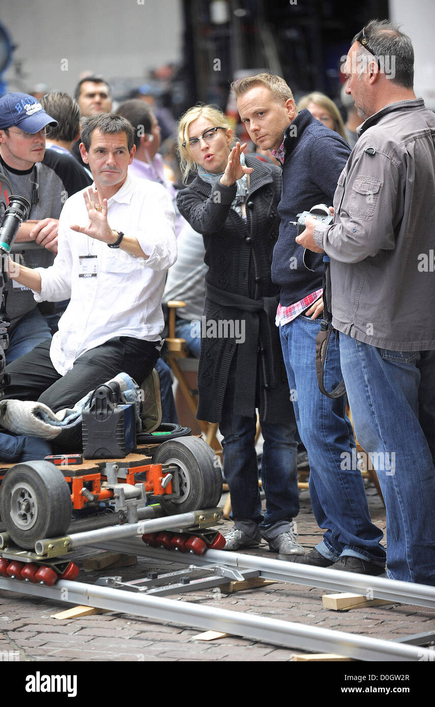 Madonna directs her film for her new movie W.E. The film, written and ...