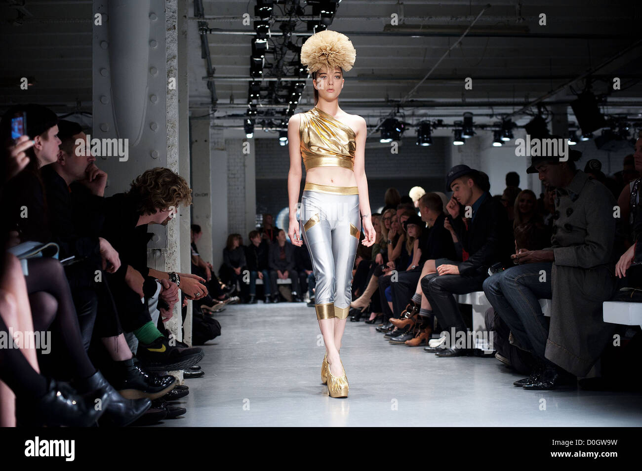 Model London Fashion Week Spring Summer 2011 Pam Hogg Catwalk