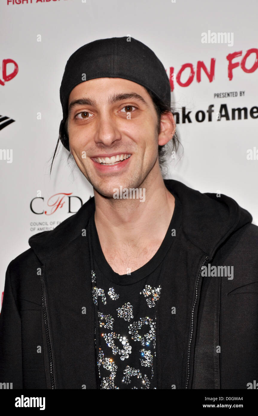Andrew Mukamal arriving at the 2010 Fashion Forward Presented By Bank ...