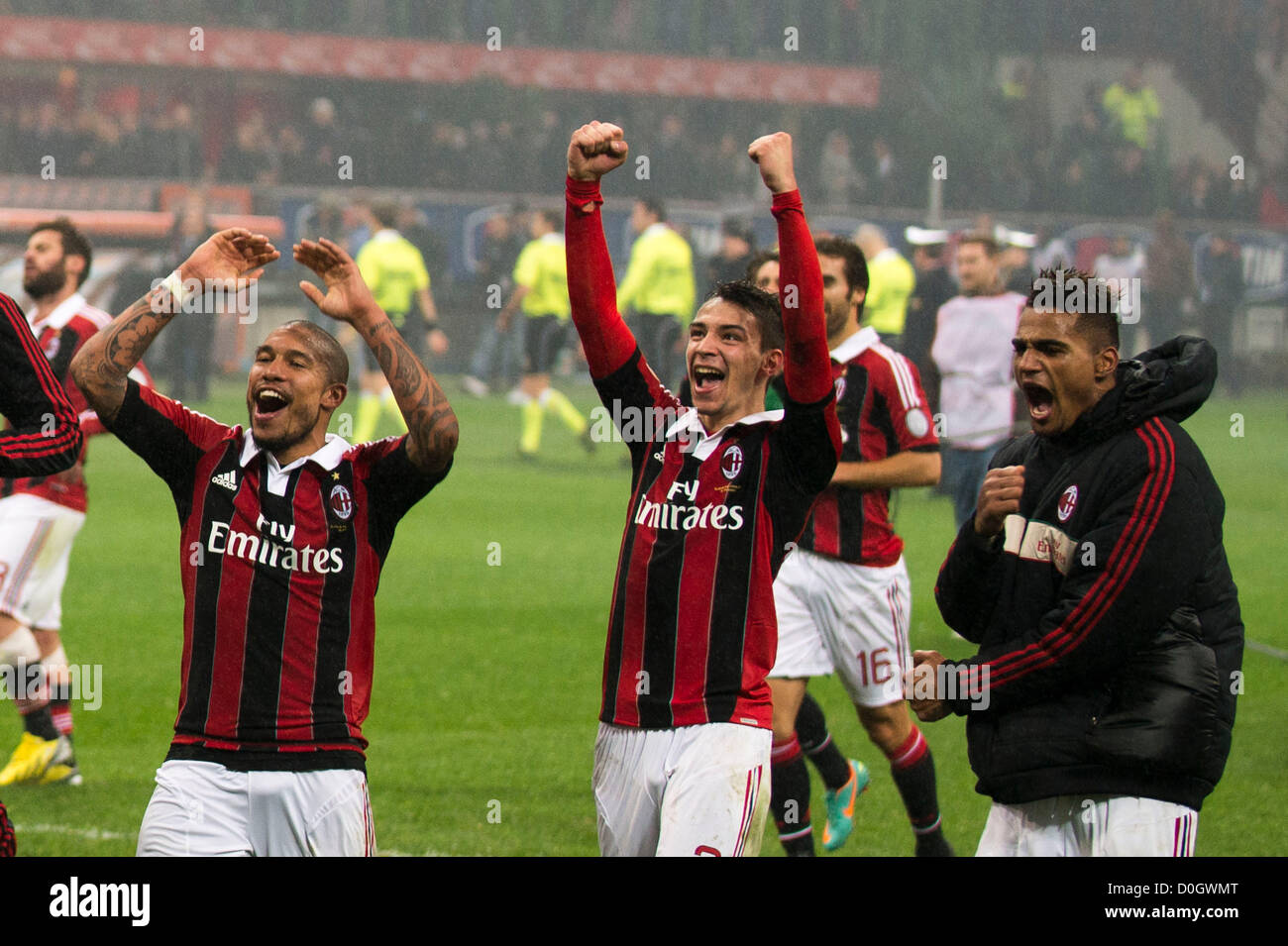 Kevin prince boateng celebrate hi-res stock photography and images - Alamy
