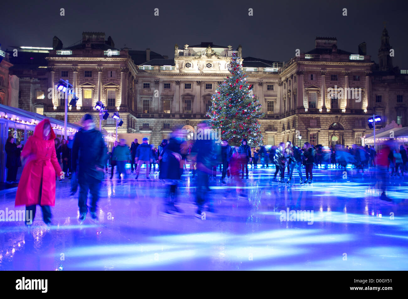 London iceskating hi-res stock photography and images - Alamy