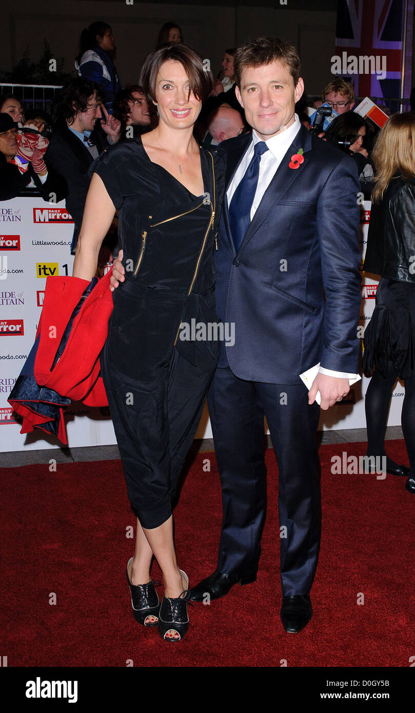 Ben Shephard with his wife Annie Pride of Britain Awards held at the ...