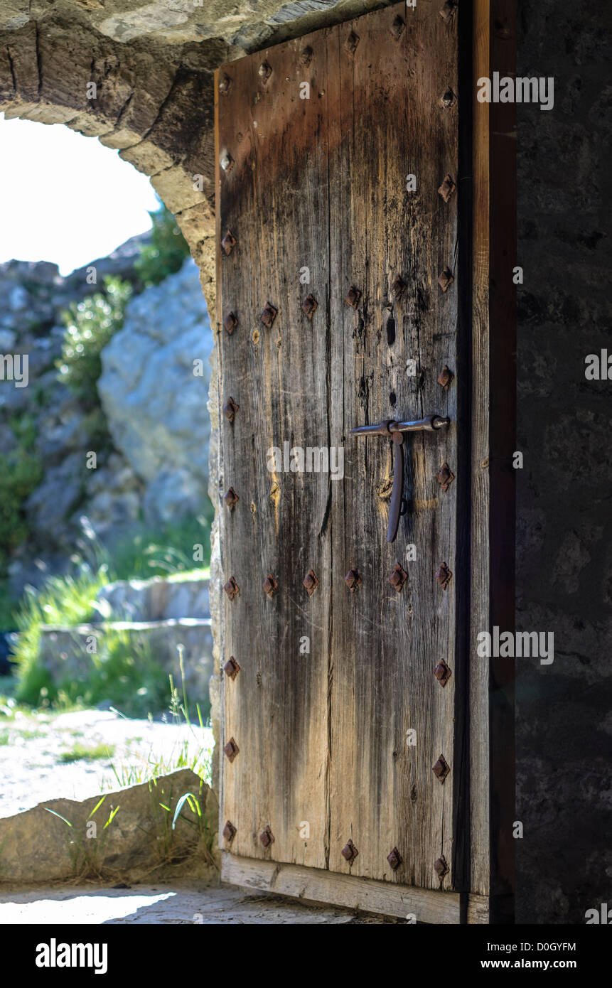 San Juan y San Pablo chapel in Tella, Escuain valley, Huesca Pyrenees ...