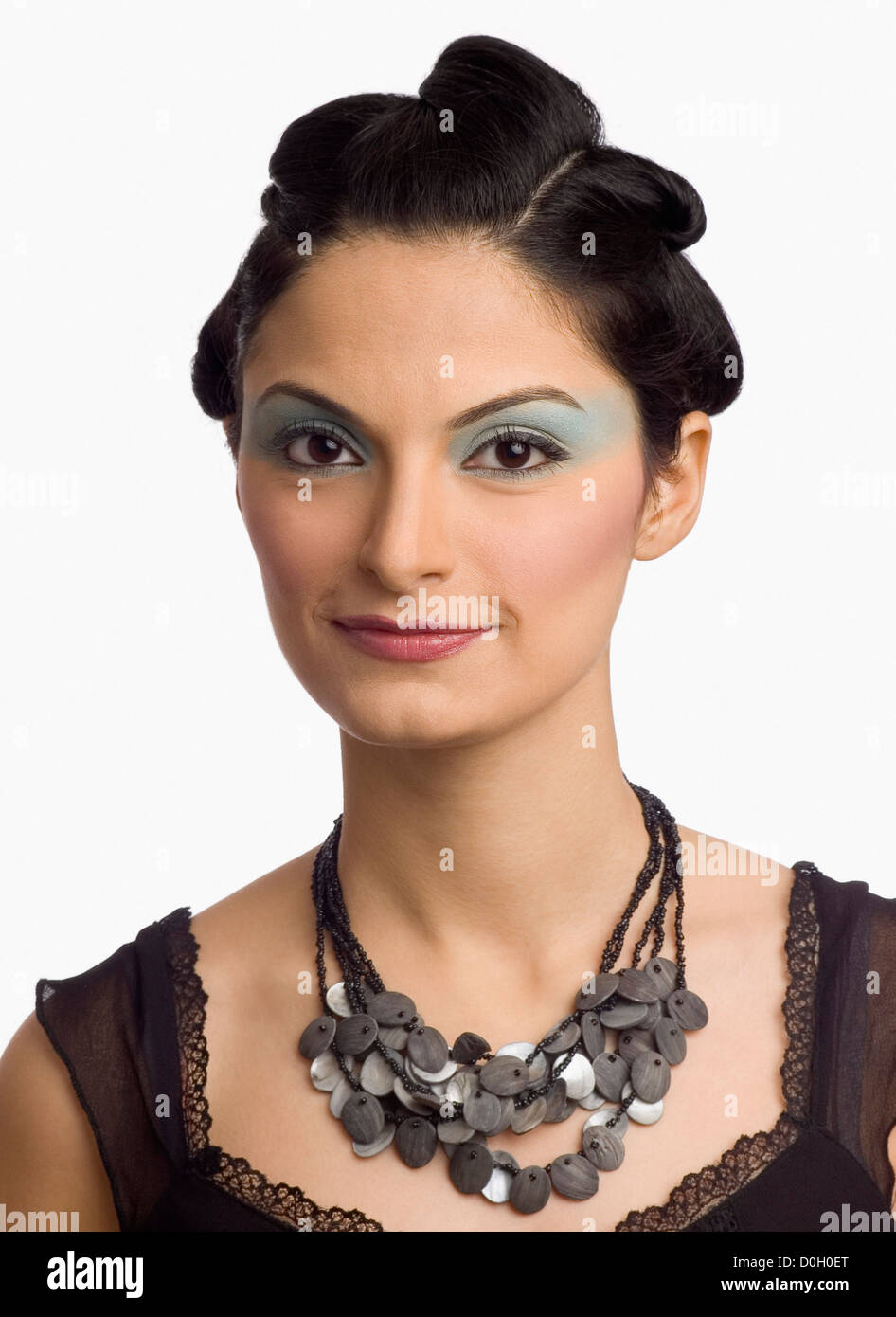 Portrait of a female fashion model posing Stock Photo - Alamy