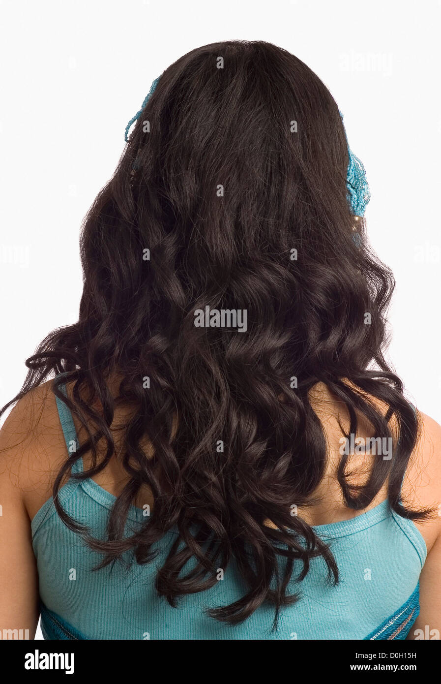 Rear view of a female fashion model Stock Photo - Alamy