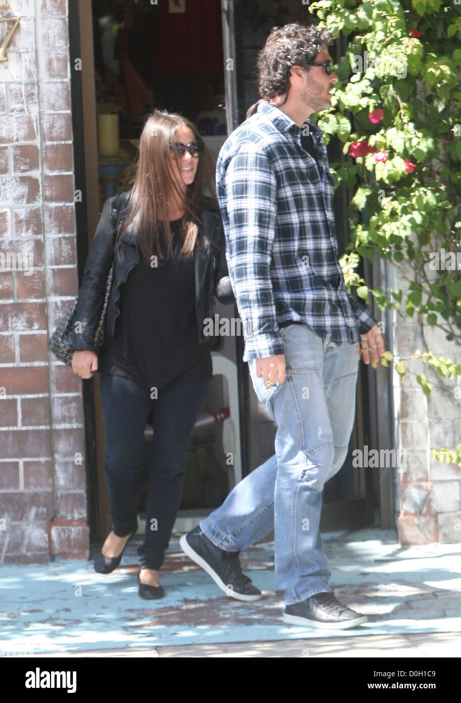 Soleil moon frye husband jason hi-res stock photography and images - Alamy