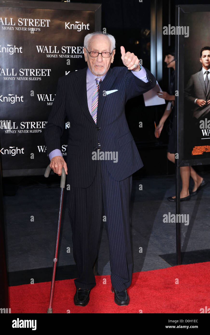 Eli Wallach New York premiere of 'Wall Street: Money Never Sleeps' at ...