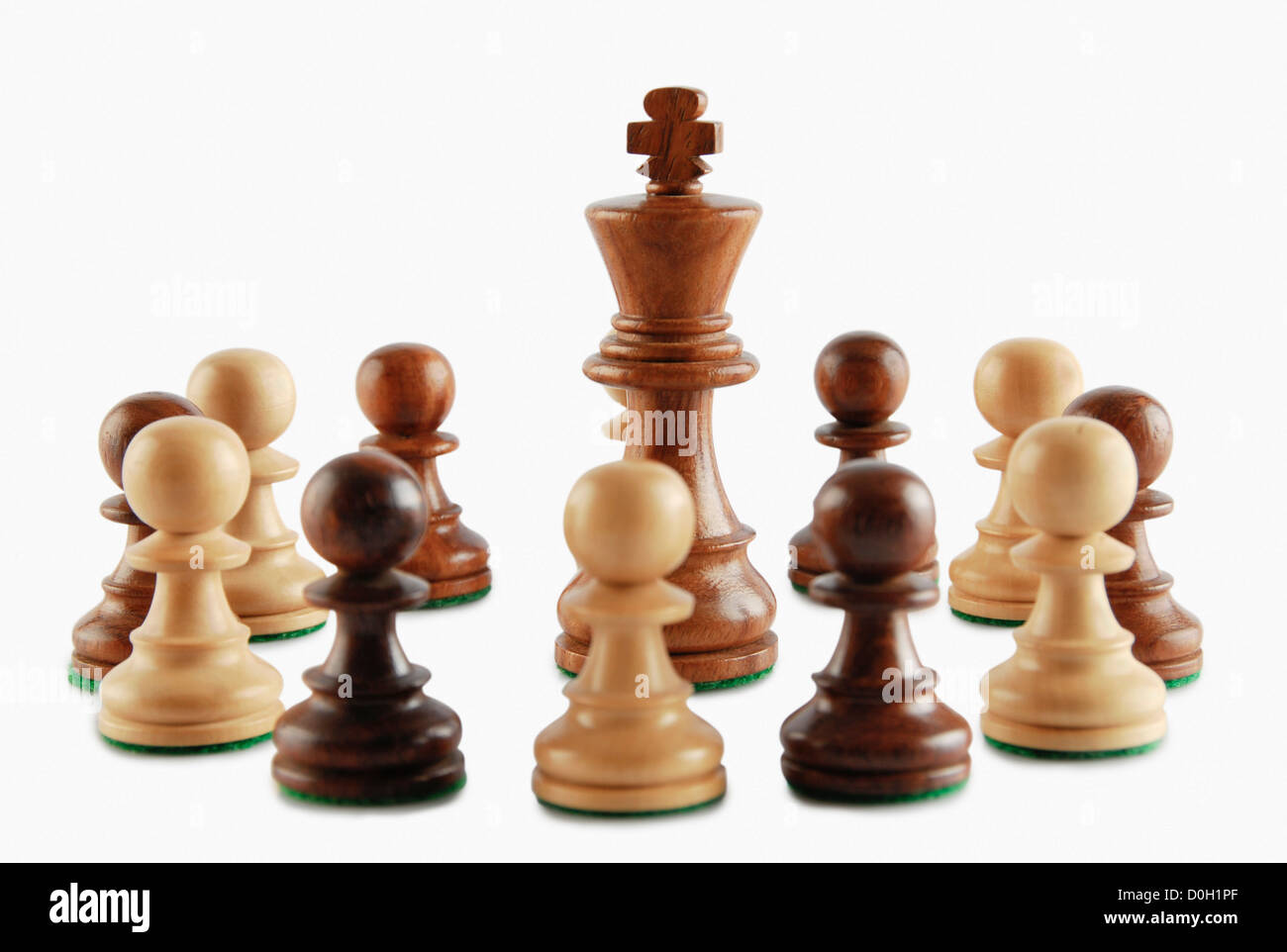 Surrounded by problems Cut Out Stock Images & Pictures - Alamy