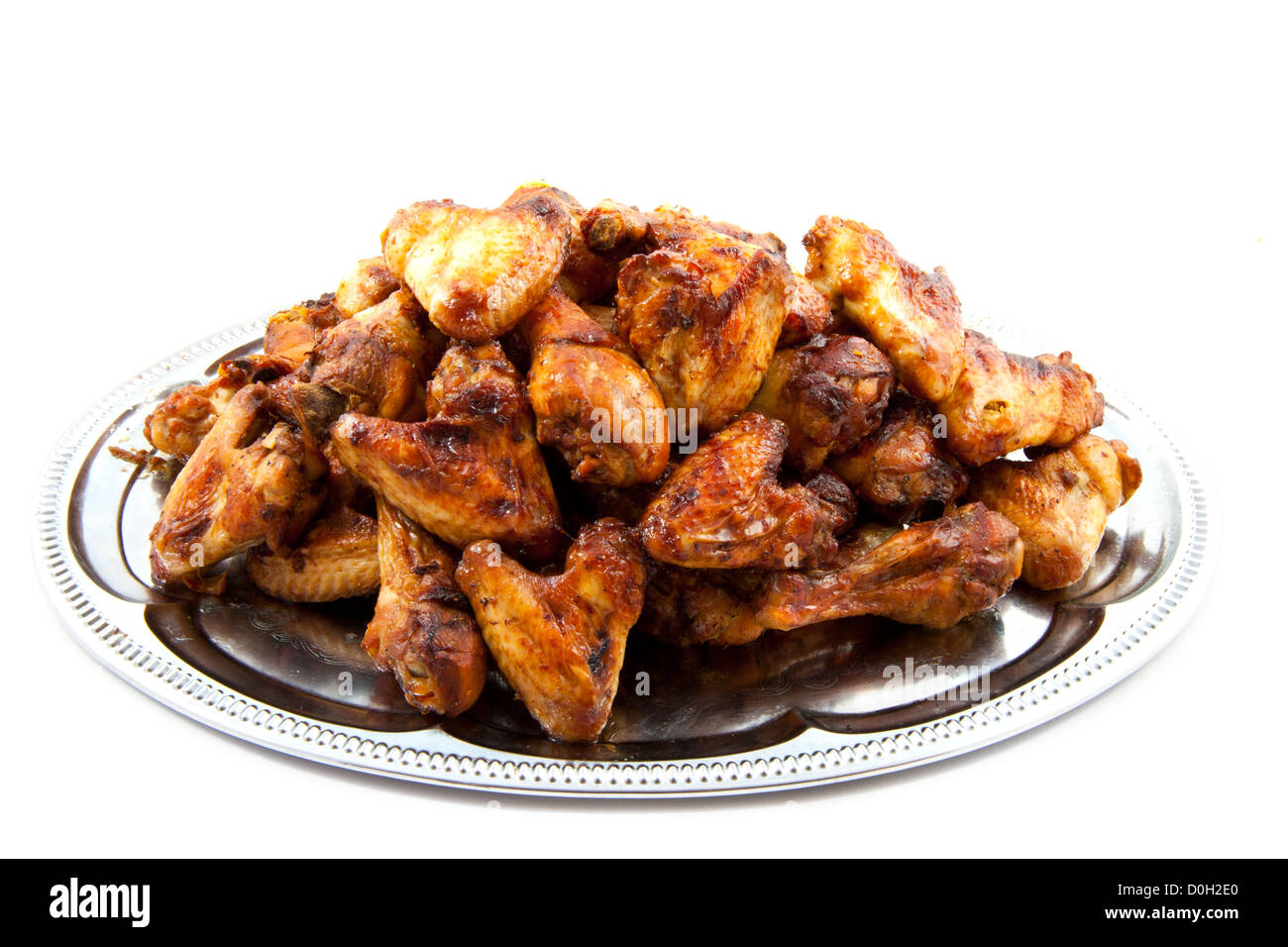 Chicken wing isolated parts hi-res stock photography and images - Alamy