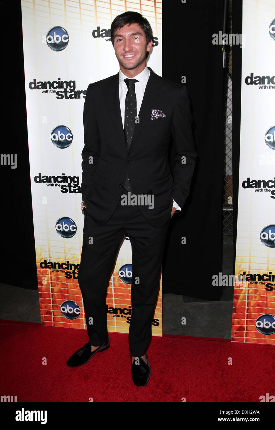 Evan Lysacek 'Dancing With The Stars' Season Premiere held at CBS ...