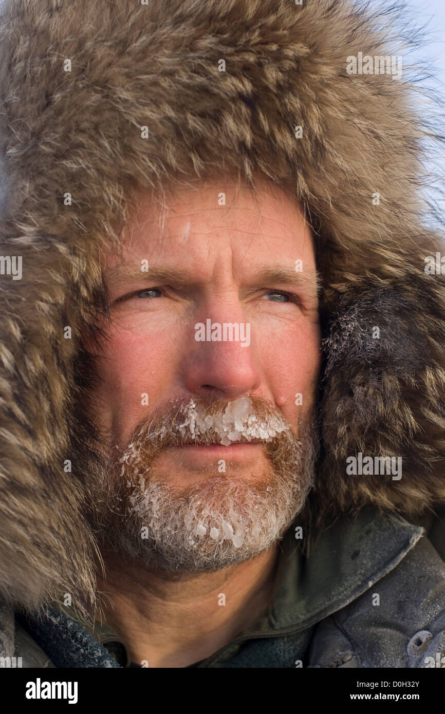 Arctic explorer frozen beard hi-res stock photography and images - Alamy