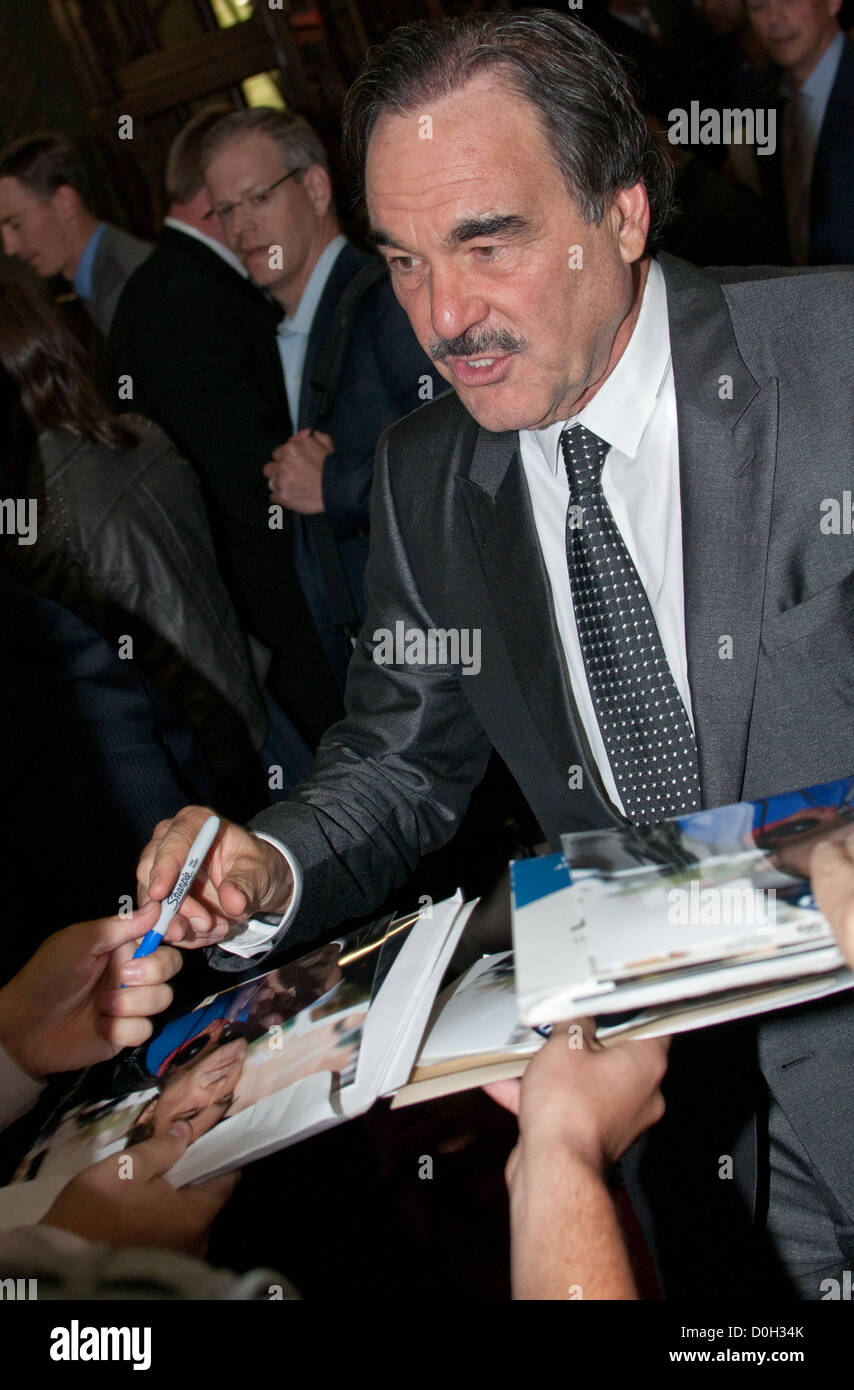 Olive Stone The New York movie premiere of 'Wall Street: Money Never ...