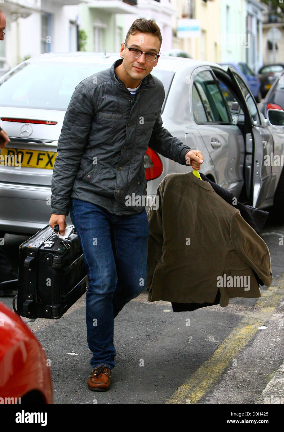 Samuel Preston arrives home from London after attending the Big Brother ...