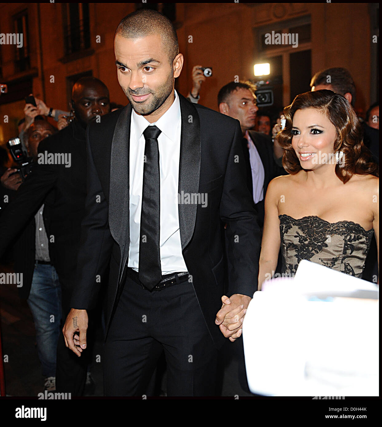 Tony Parker and Eva Longoria Parker 'Par Coeur Gala 2010' at the ...
