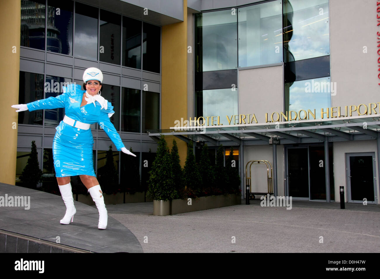Pam Ann aka Caroline Reid unveils Hotel Verta situated at London's ...