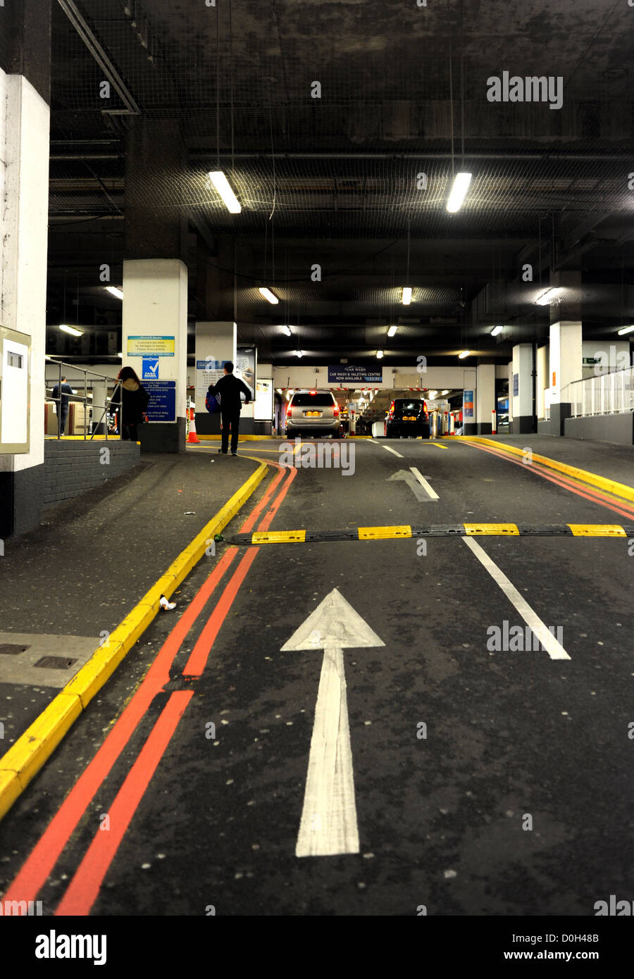 Underground car park entrance hi-res stock photography and images - Alamy