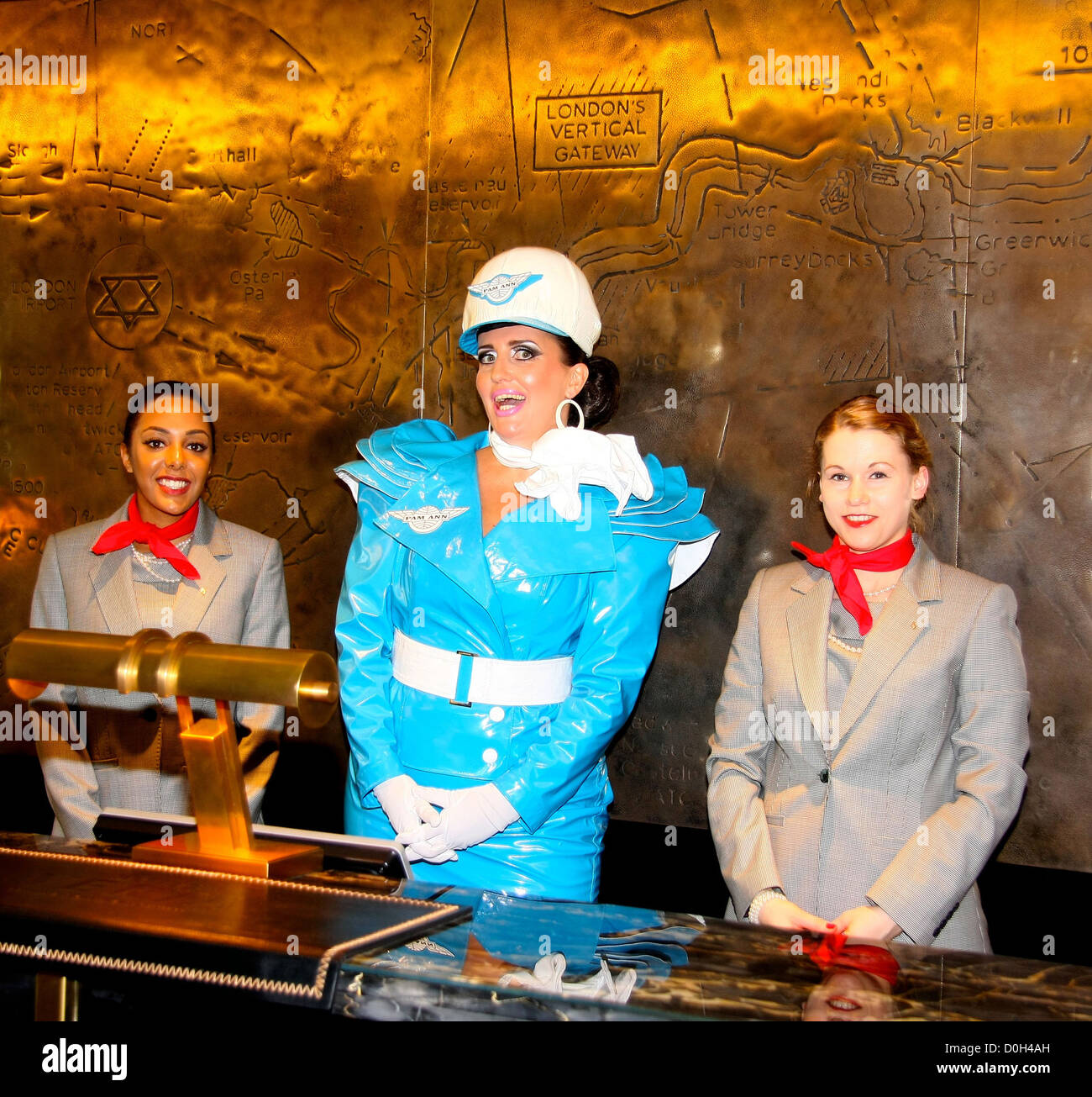 Pam Ann aka Caroline Reid unveils Hotel Verta situated London's ...