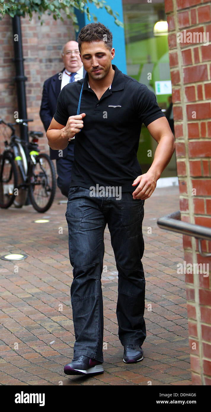Gavin Henson Gavin Henson and his dance partner Katya Virshilas leaving ...