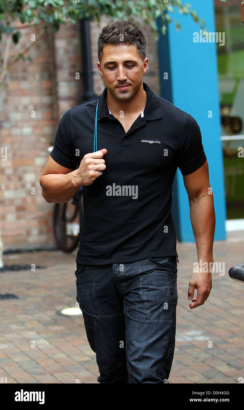 Gavin Henson Gavin Henson and his dance partner Katya Virshilas leaving ...