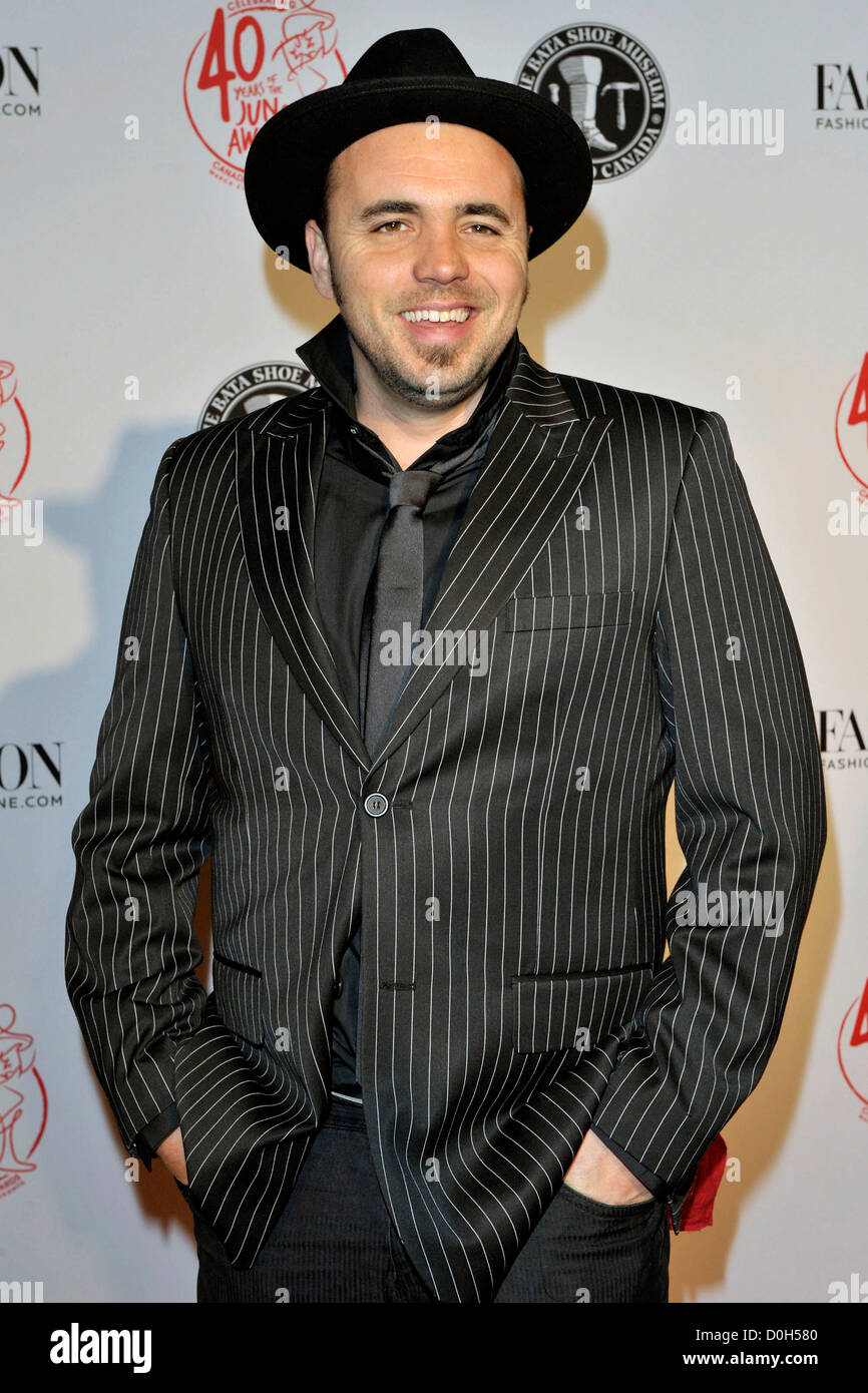 Hawksley Workman Red Carpet arrival for the opening of 'JUNO Sole ...