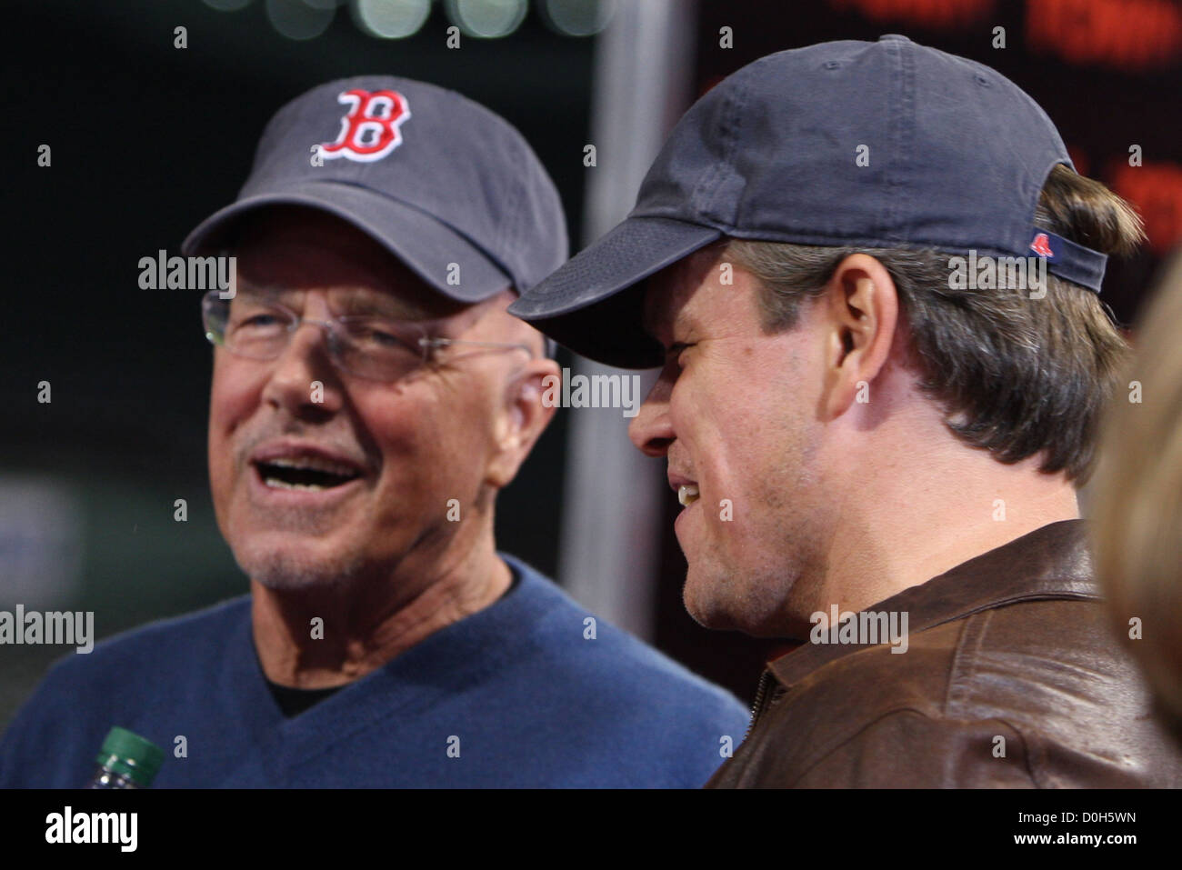 Matt damon with his father kent hi-res stock photography and images - Alamy