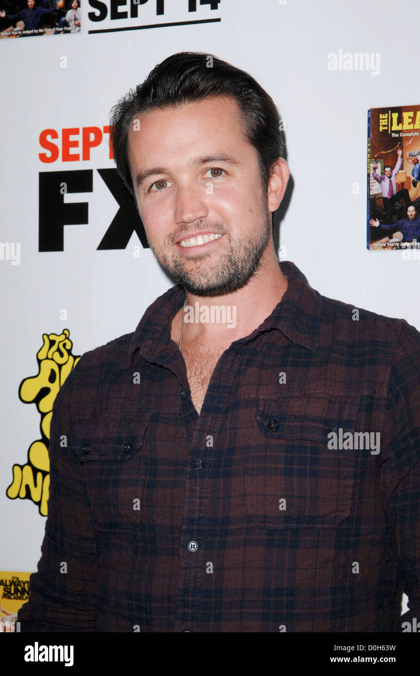 Rob McElhenney LA premiere of 'It's Always Sunny In Philadelphia' and ...