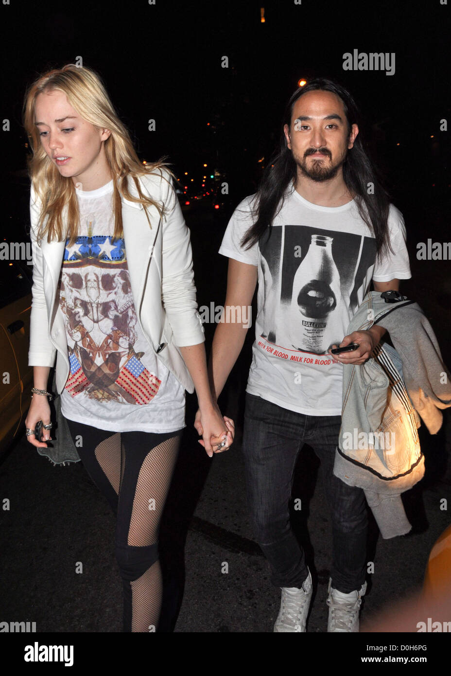 Steve Aoki, Tiernan Crowley Another Magazine after party at Don Hill's ...