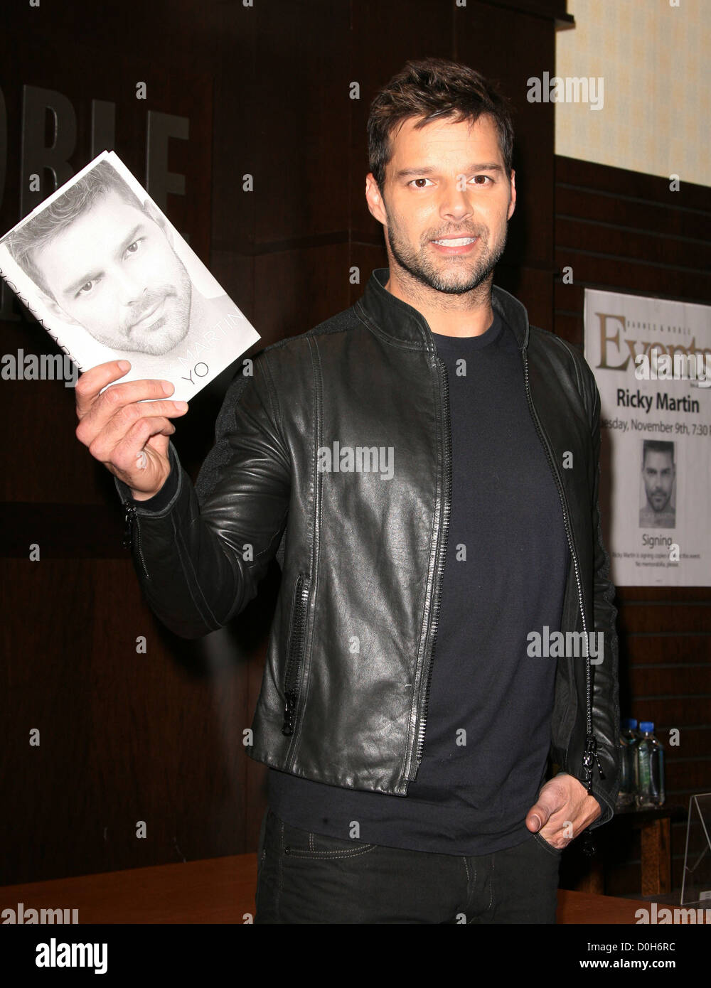Ricky Martin Ricky Martin signs copies of his new autobiography "Me" at ...
