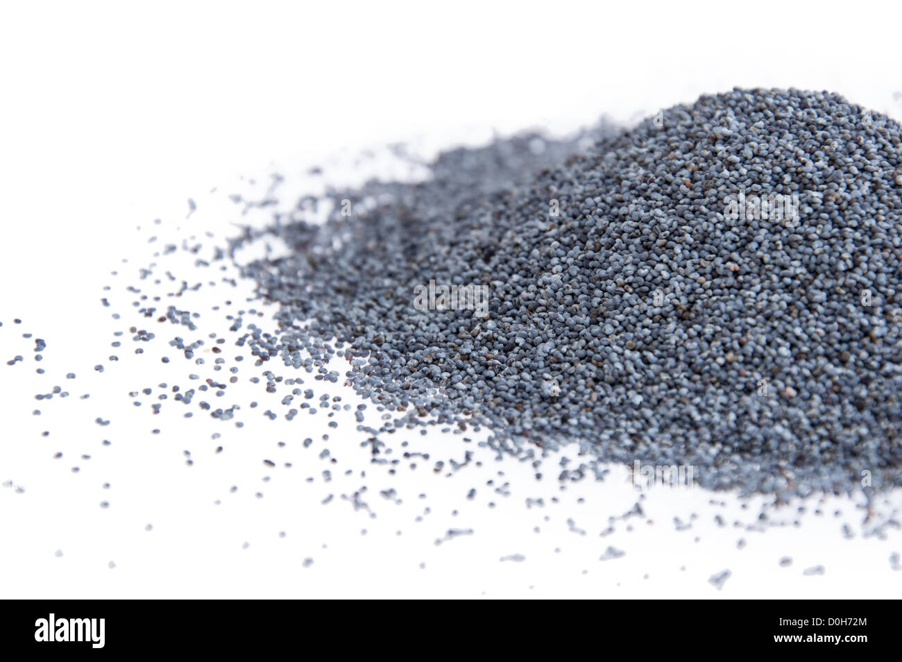 Heap of Poppy isolated on white background Stock Photo - Alamy