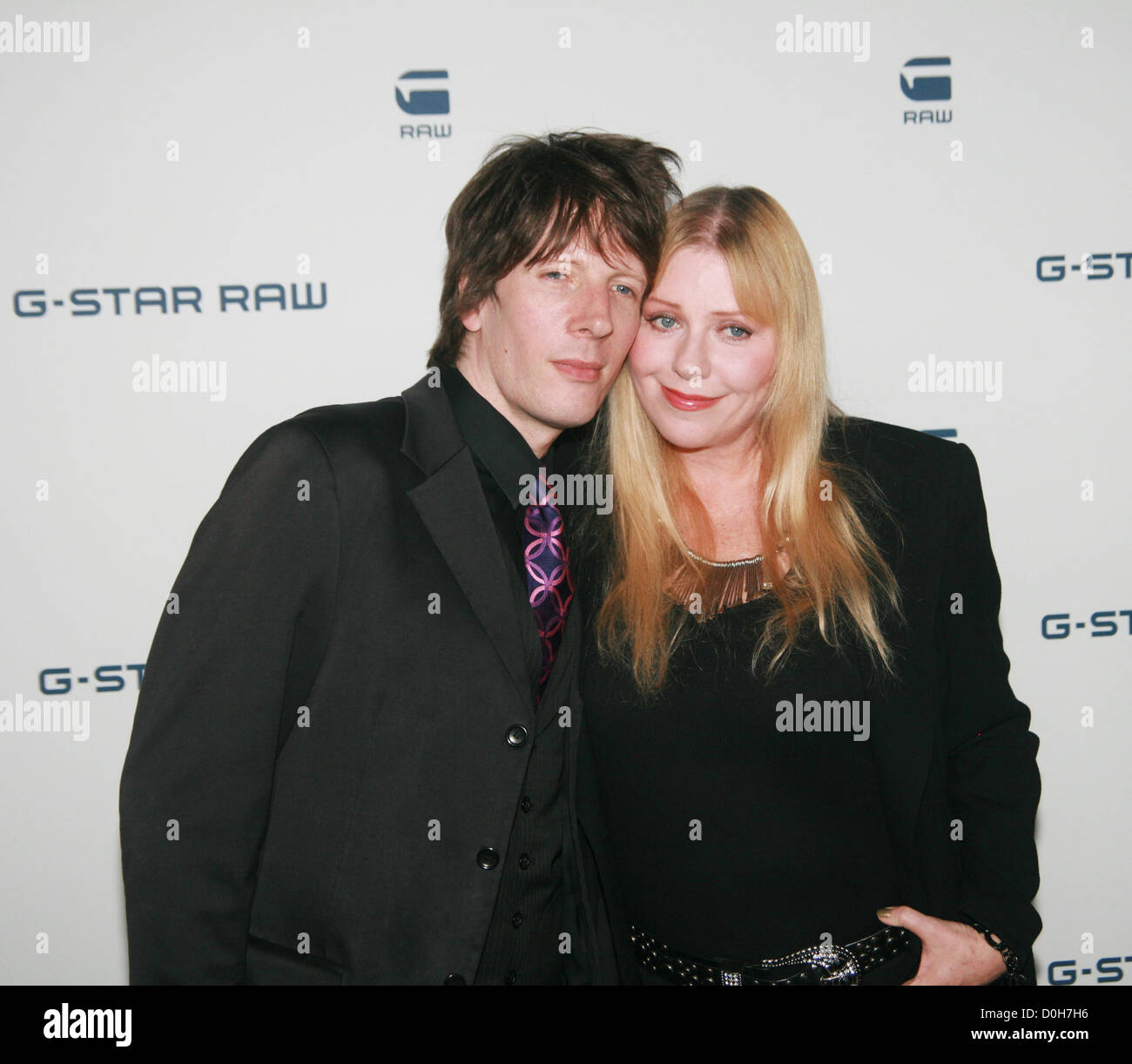 Jim Wallerstein and Bebe Buell Mercedes-Benz IMG New York Fashion Week ...