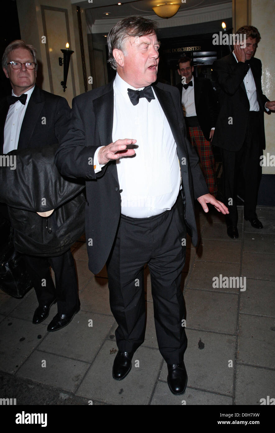 Kenneth Clarke leaving the Dorchester Hotel London, England - 21.09.10 ...