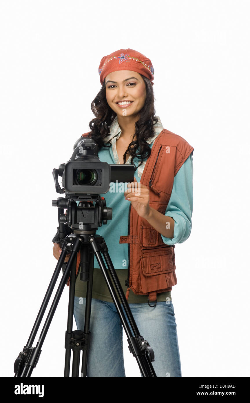 Indian professional videographer hi-res stock photography and images ...