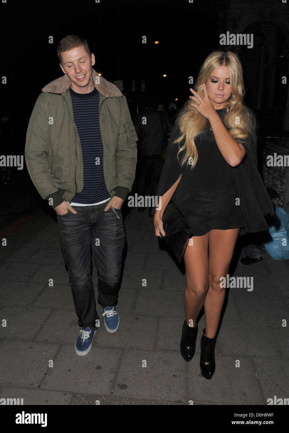 Professor Green and a female companion The Sun's new magazine 'Buzz ...