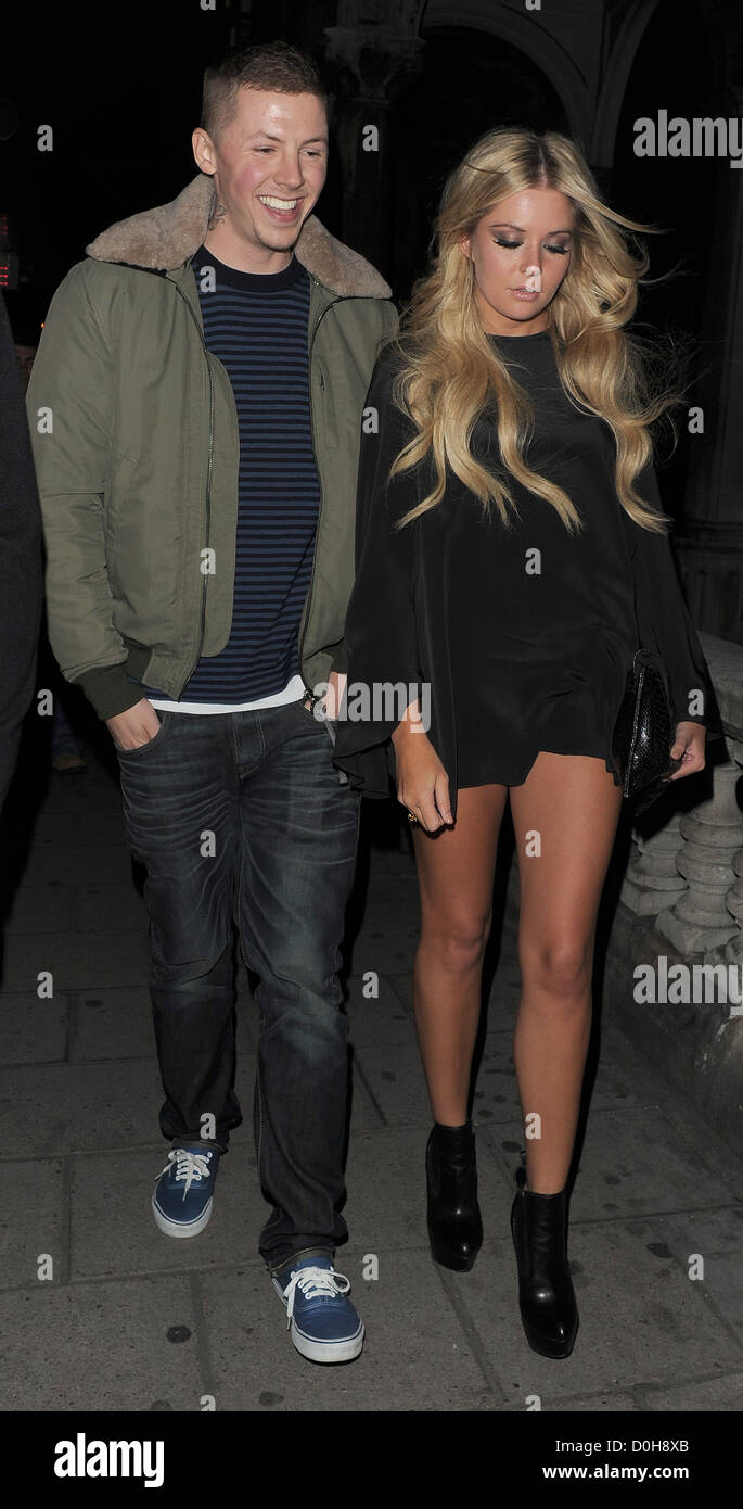 Professor Green and a female companion The Sun's new magazine 'Buzz ...
