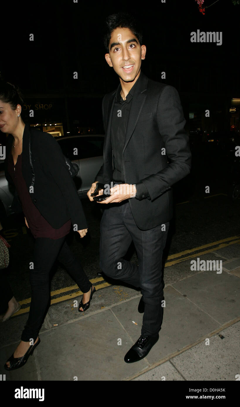 Dev Patel Launch Party of 'Your Moment Is Waiting' held at the Saatchi ...