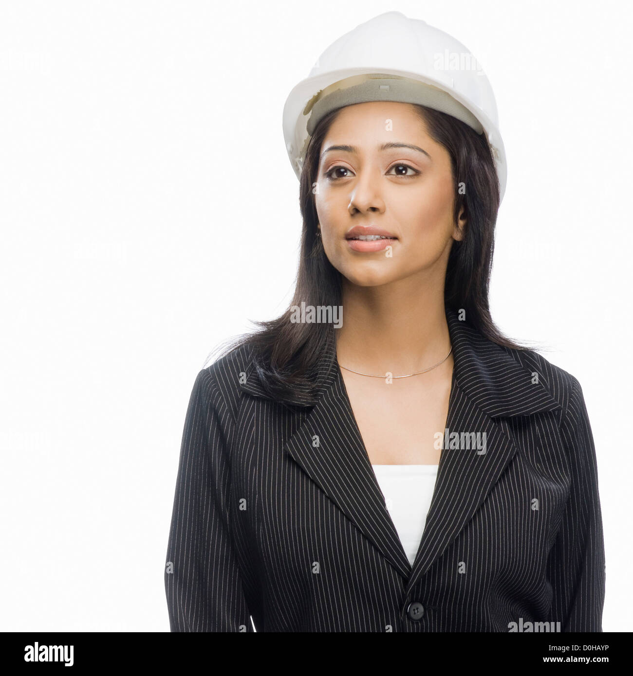 Close-up of a female architect Stock Photo - Alamy