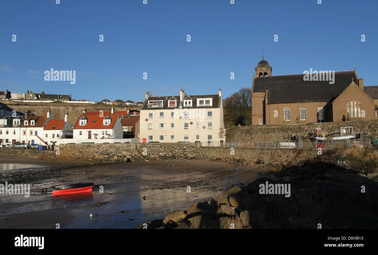 Kinghorn waterfront Fife Scotland November 2012 Stock Photo - Alamy