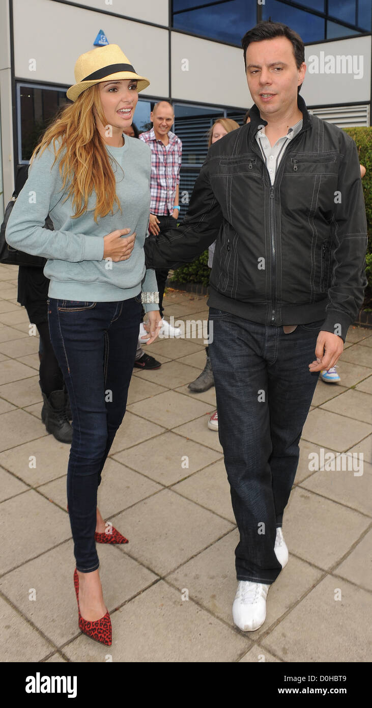 Nadine Coyle visits Real Radio in Manchester, having visited local ...