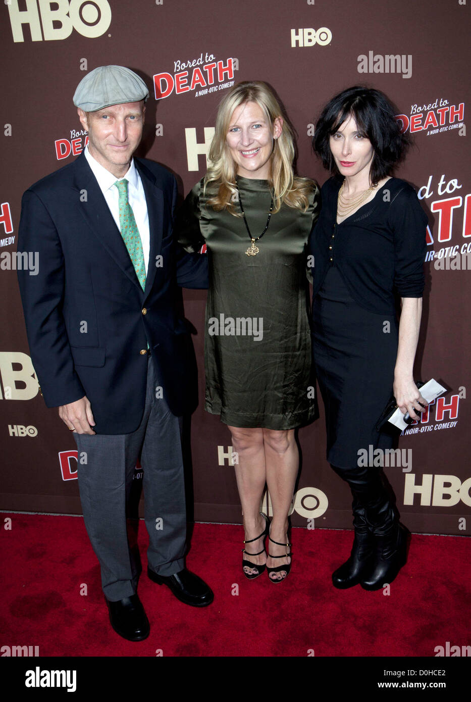 Jonathan Ames, Sue Nagal and Stephanie Davis Premiere of "Bored to ...