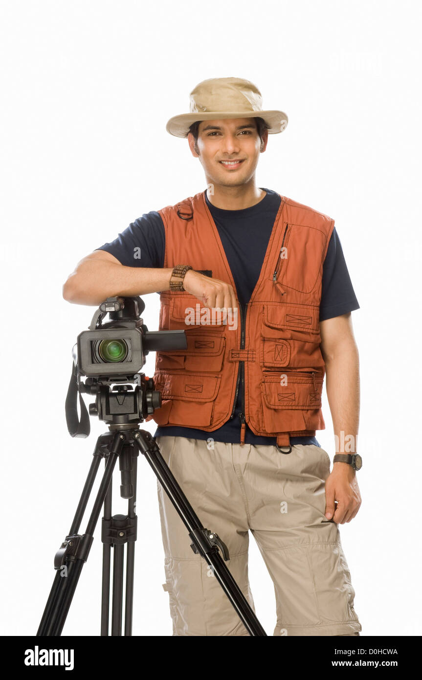 Indian professional videographer hi-res stock photography and images ...