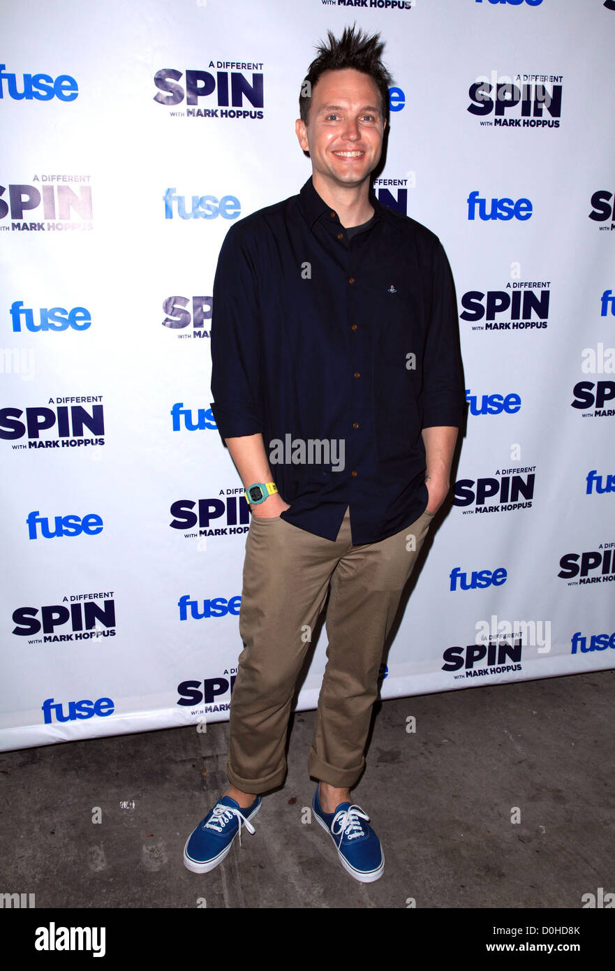 Mark Hoppus FUSE's 'A Different Spin With Mark Hoppus' launch party ...